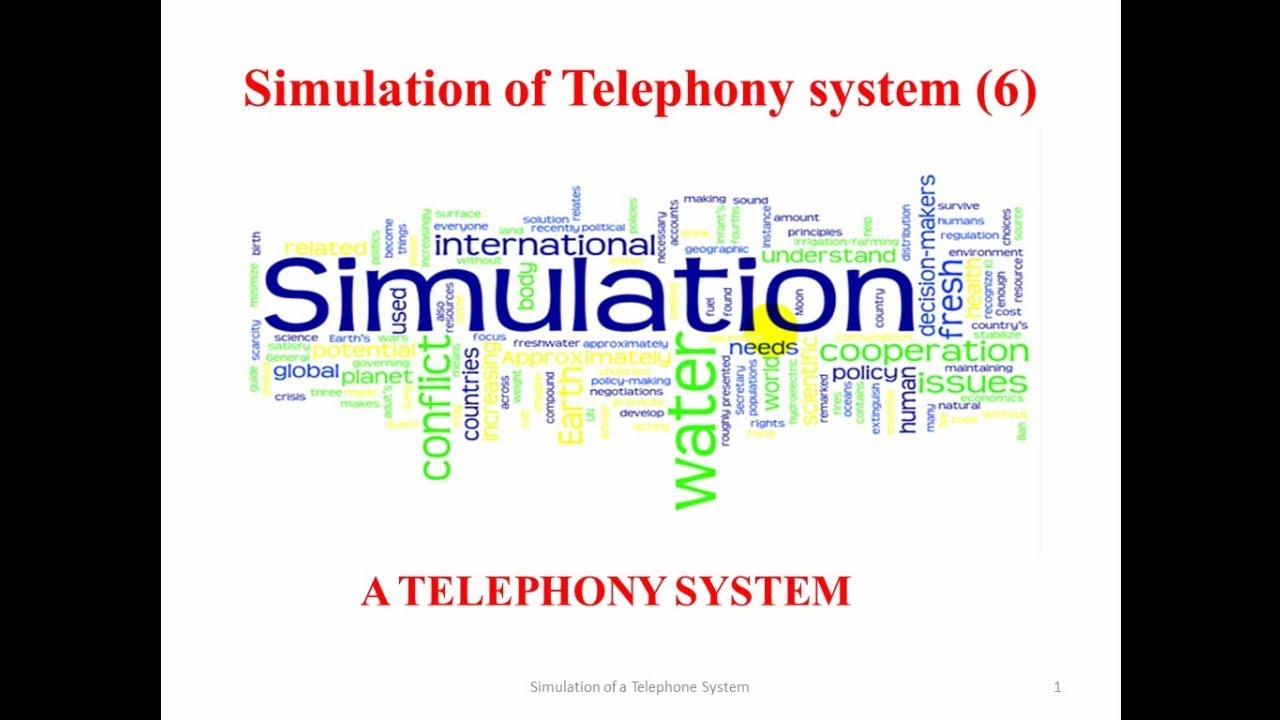 Telephony System || Simulation of a Telephony System Bangla Tutorial ...