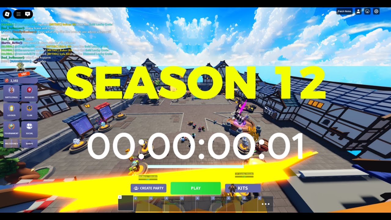 Roblox Bedwars Season 12 Countdown - YouTube