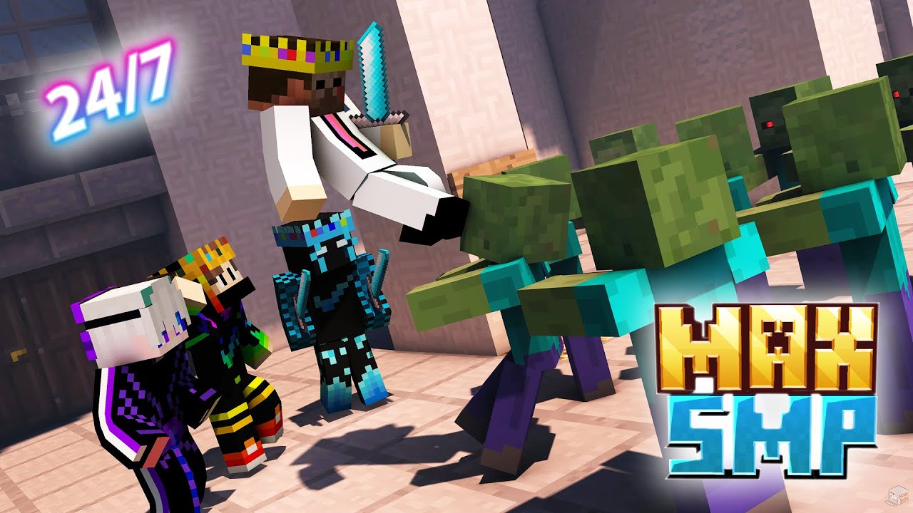 Minecraft LIVE I New Premium server 24/7 java + pe+ br I Live I join us ...