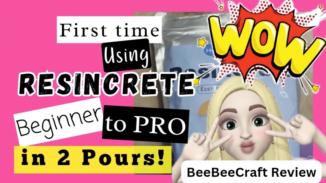 UNBELIEVABLE results! First time using Resincrete | Pour 2. a must see ...