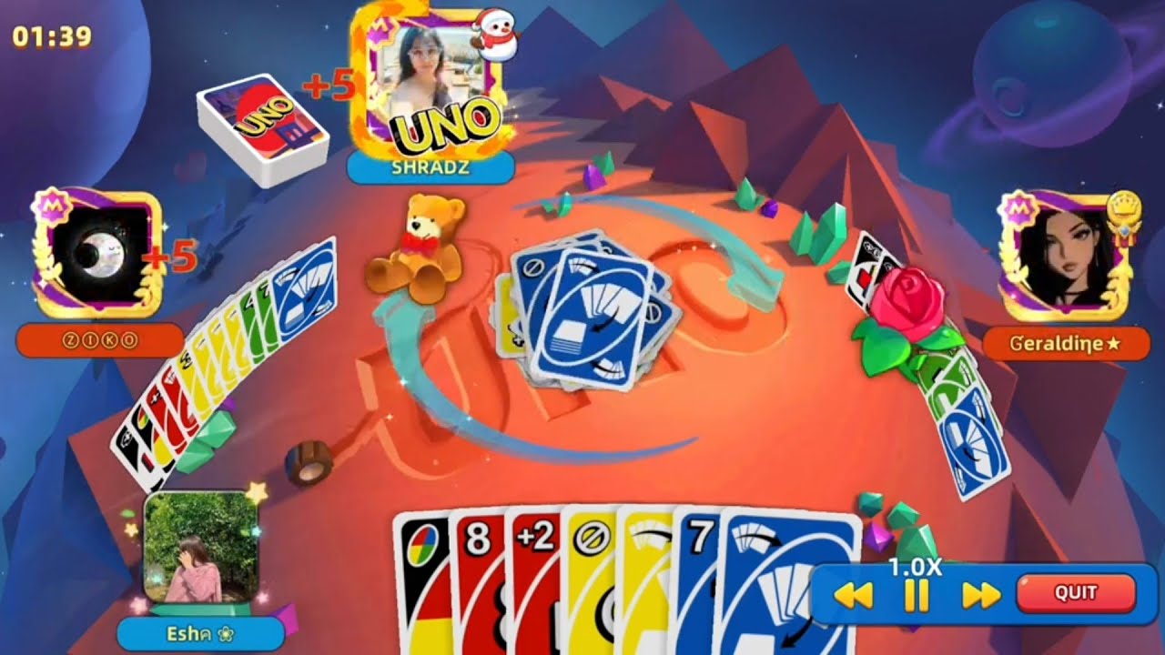 Uno Mobile Game || Go Wild x600 +6 Card with Epic Wins - YouTube