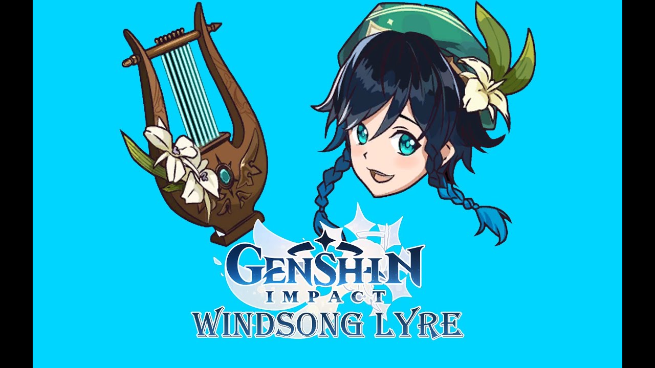 Mini-collection of anime openings on the windsong lyre Genshin Impact ...