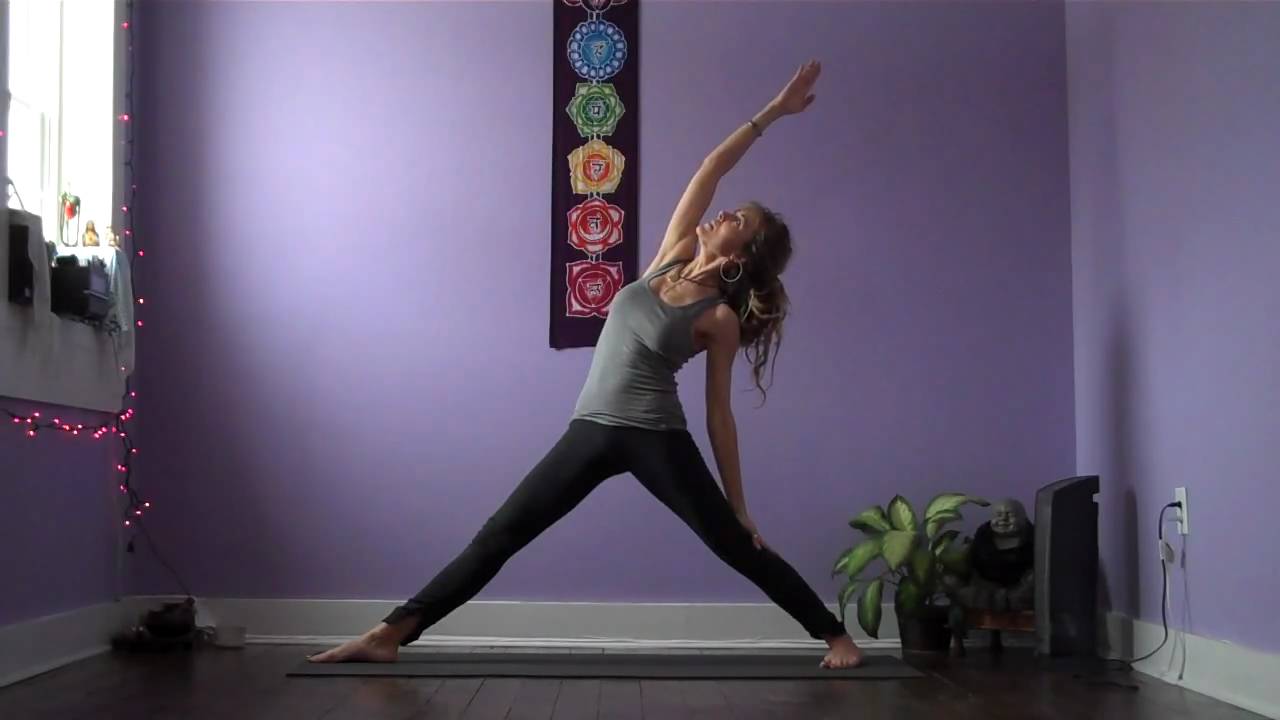 Dancing Warrior Vinyasa - YouTube