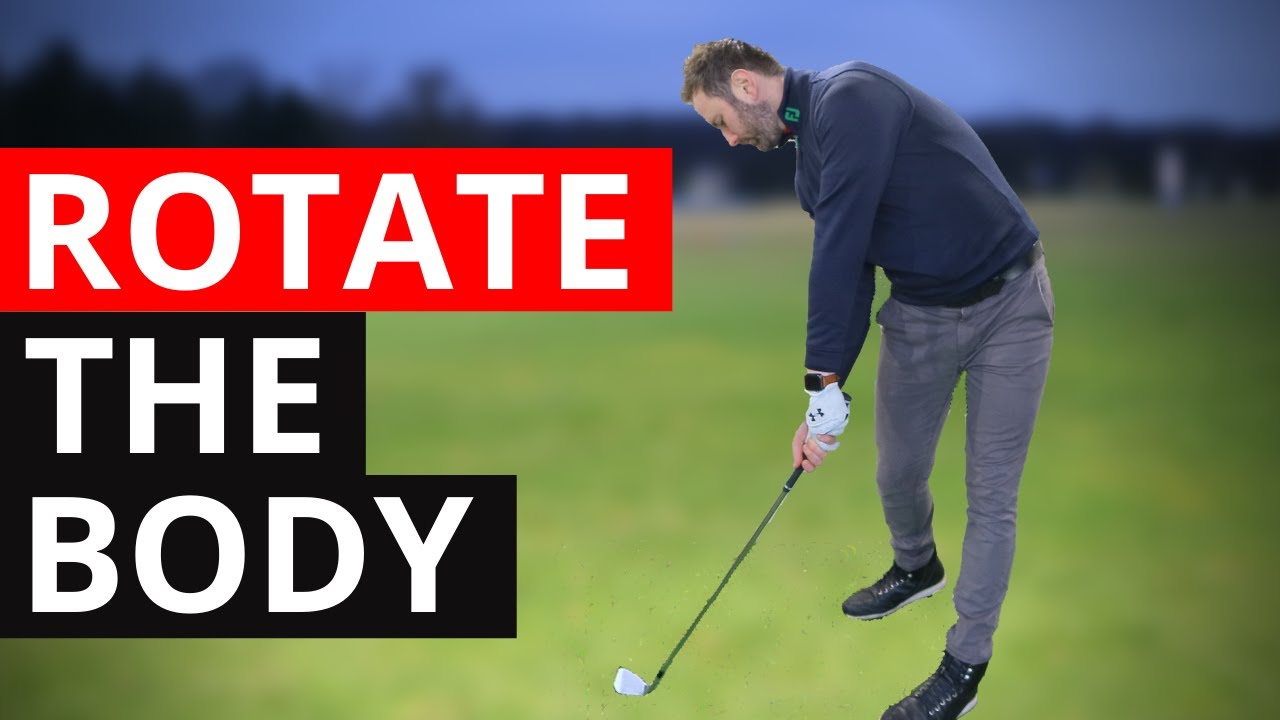 A SIMPLE STEP BY STEP GUIDE TO ROTATE THE BODY THROUGH THE BALL - YouTube