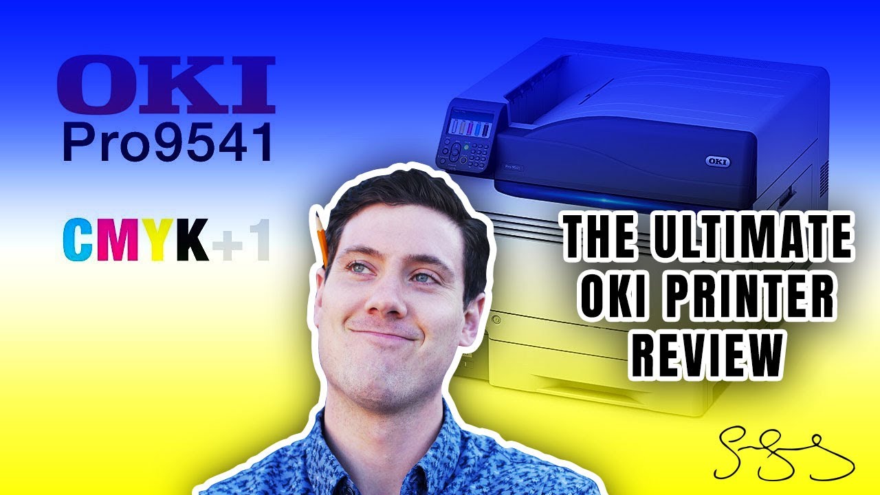 Oki Pro9541 ($14,000) Printer vs DTG (Which one is faster?) - YouTube