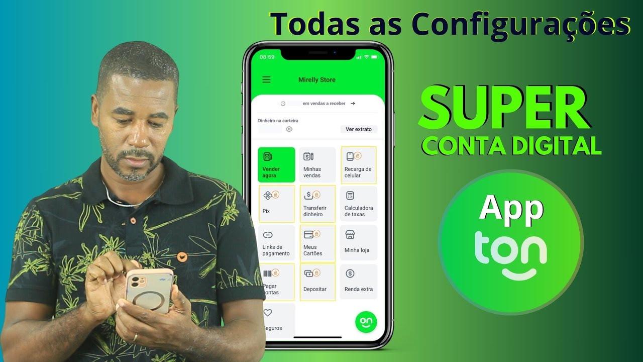 Super Conta Ton - Veja Como Validar Documentos na Conta Digital TON - # ...