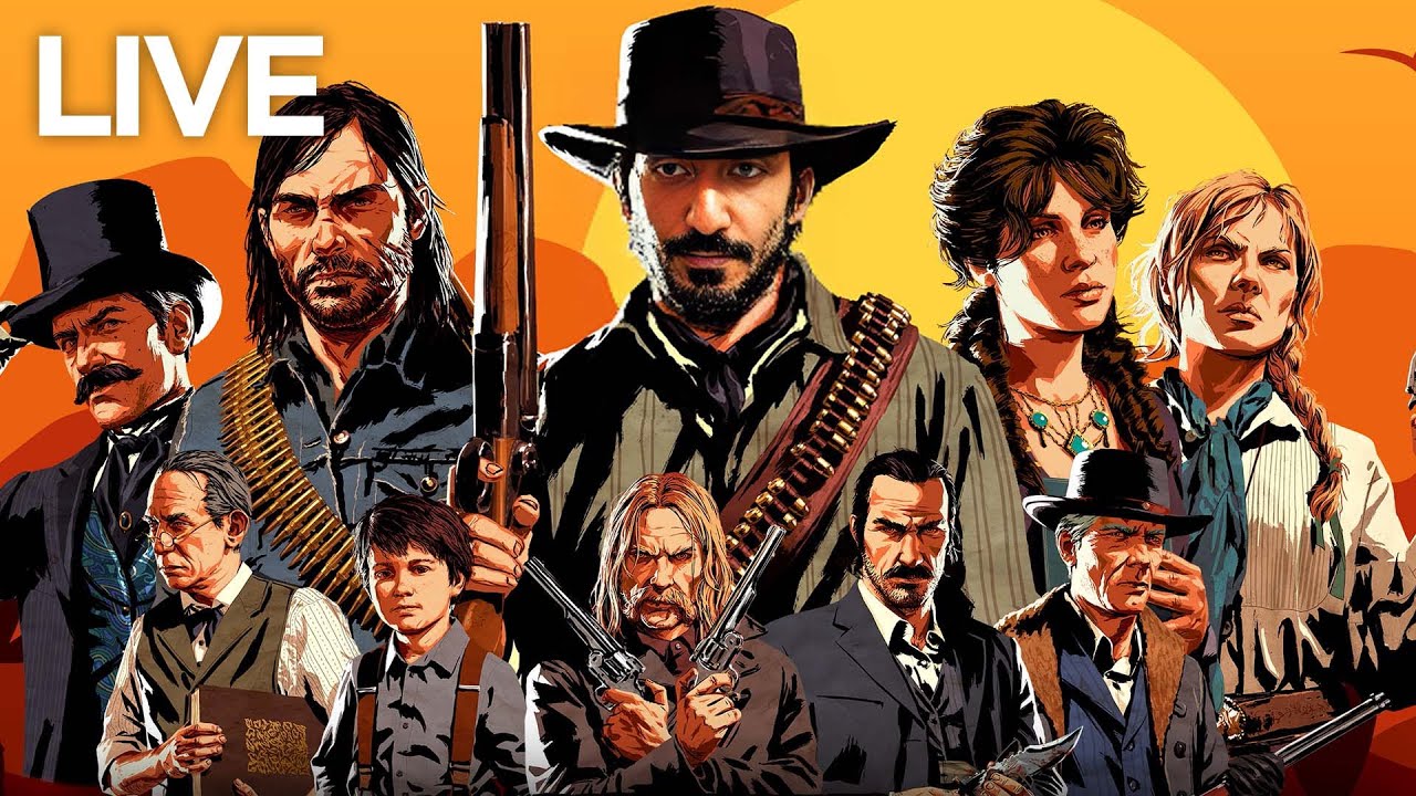 Let's Play a New Game | RDR 2 Live Part 1 - YouTube