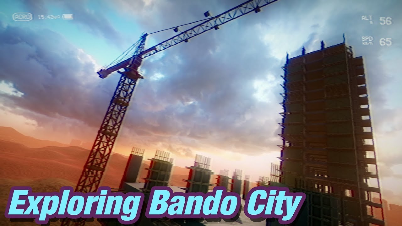 Exploring the new Liftoff Map "BANDO CITY" (Live Video, German) - YouTube