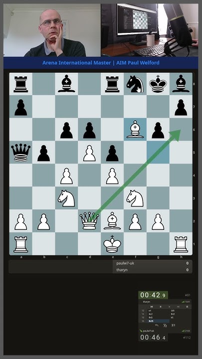 paulw7uk chess v 1641 incredibly easy miss discovered attack lichess - YouTube