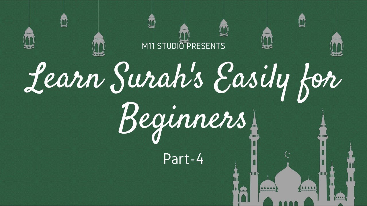Surah An-Nas || Learn Surah's easily for beginners || Part-4 - YouTube