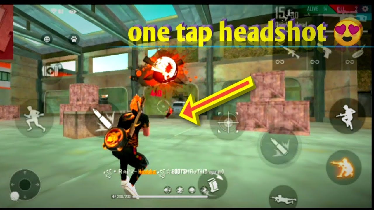 One tap headshot 😍 - YouTube
