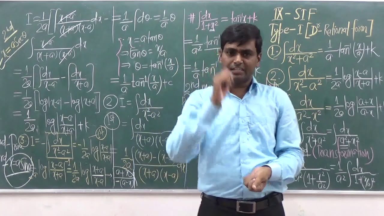 [30B] Integration of rational function formula derivation - YouTube