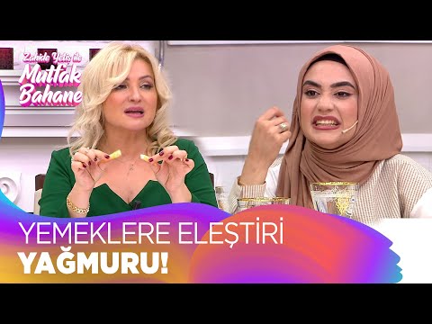 Gizem ve Sezai'nin yemekleri beğenildi mi? - Zahide Yetiş ile Mutfak Bahane 29 Aralık 2021