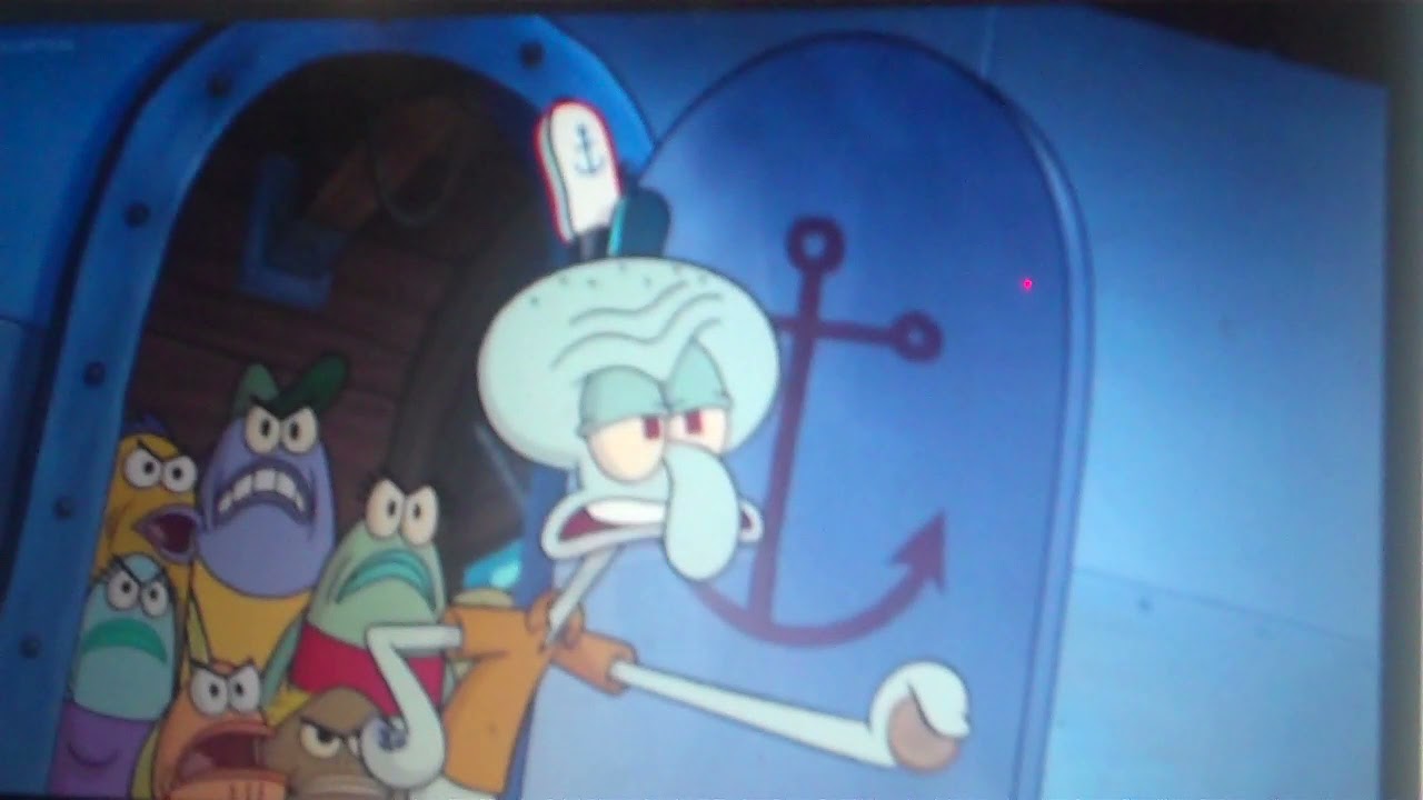 The SpongeBob Movie: Sponge Out Of Water (Me as Squidward) - YouTube