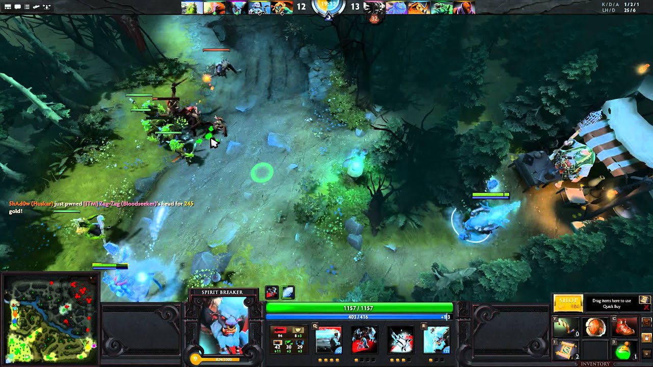 Dota 2 gameplay 1 - YouTube