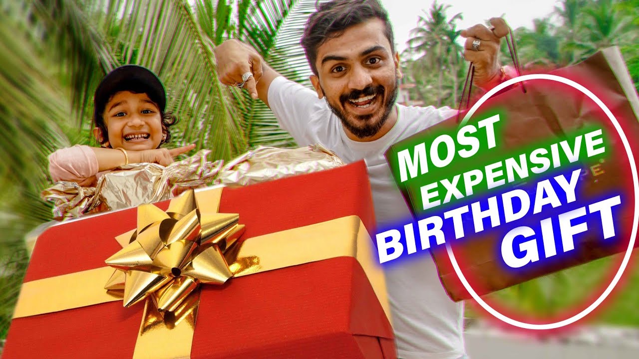 MOST EXPENSIVE GIFTS on Birthday 😍 - YouTube