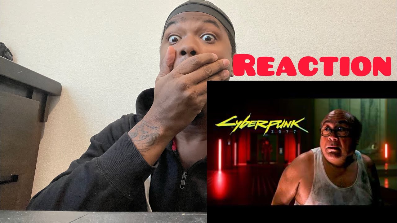 Reacts To Frank Reynolds in Cyberpunk 2077 - YouTube
