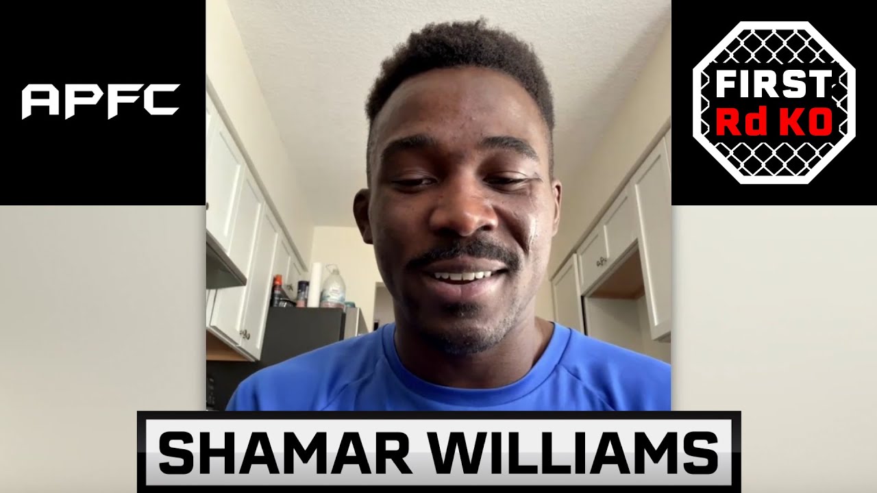MMA Pro Fighter Shamar Williams Interview for APFC 20 | First Rd KO ...