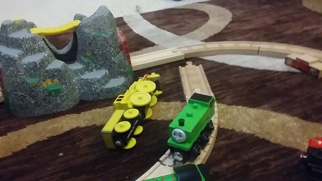 blake mercer wooden train railway 10 years of thomas part 9 - YouTube