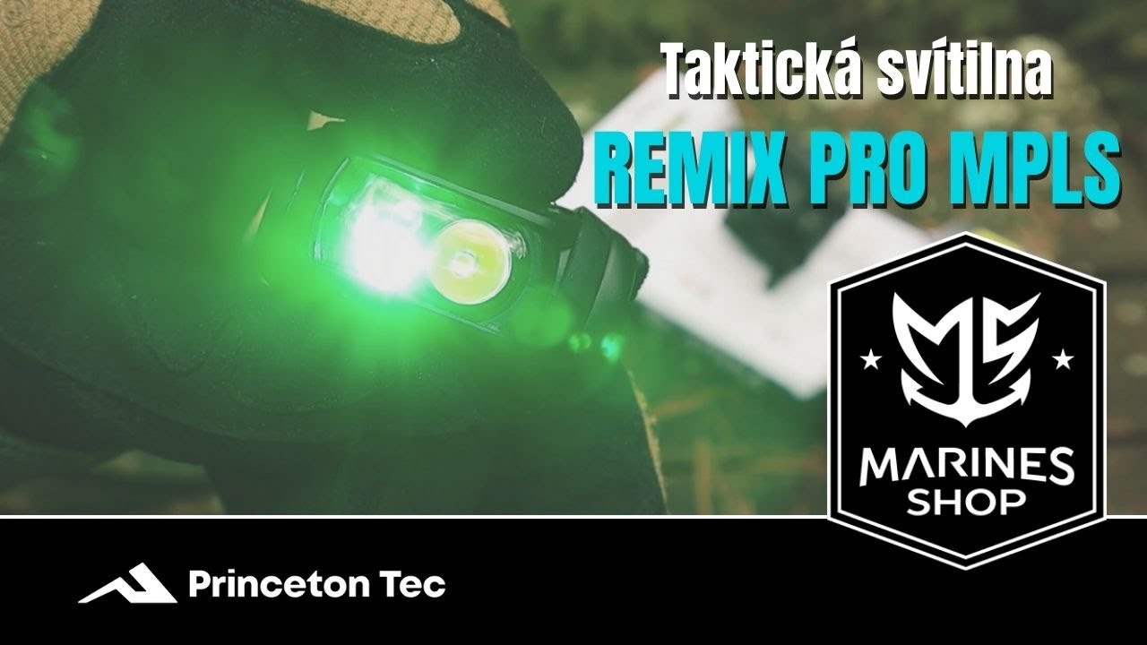 Svítilna Princeton Tec REMIX PRO MPLS - YouTube
