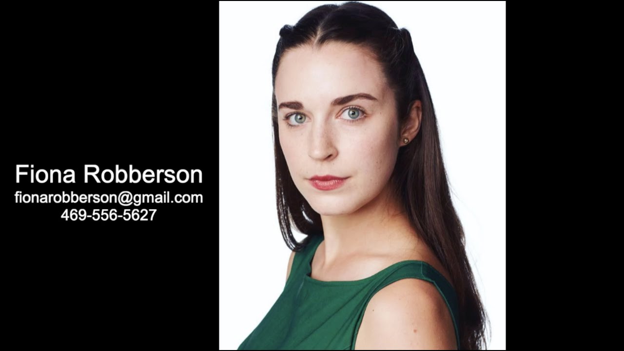Fiona Robberson Acting Reel - YouTube
