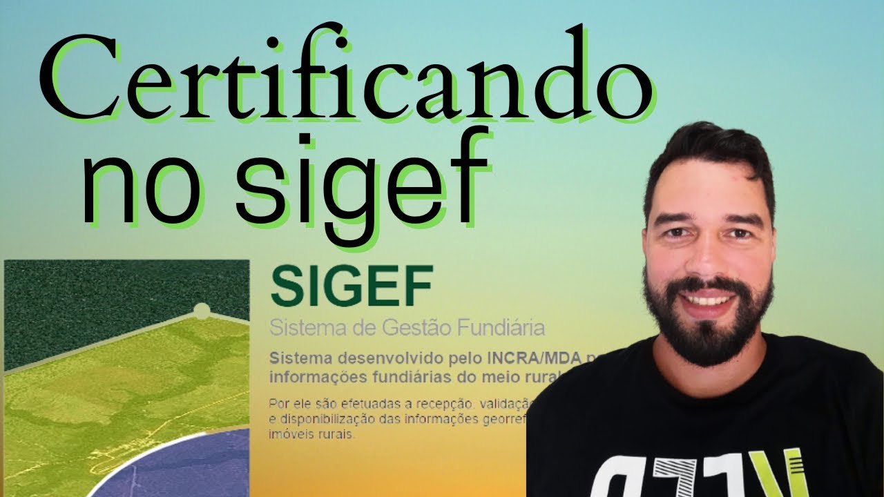 Como Certificar no Sigef - YouTube