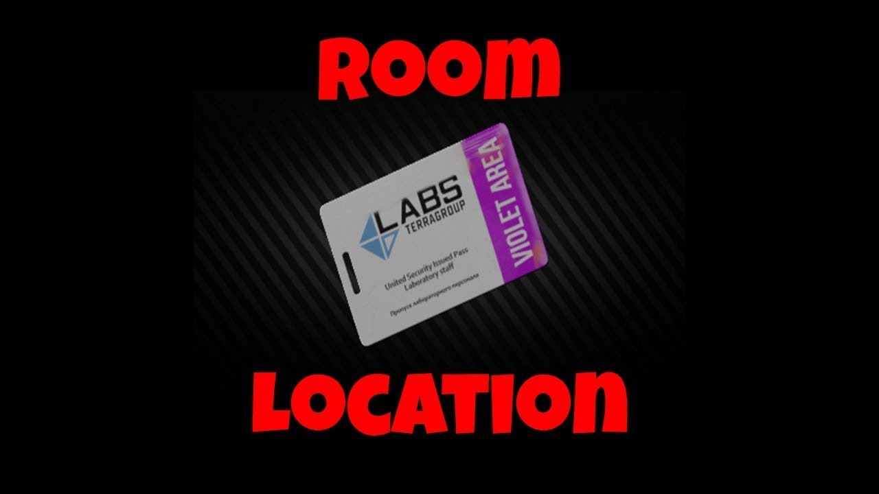 EscapeFromTarkov : Labs violet key card room and loot - YouTube