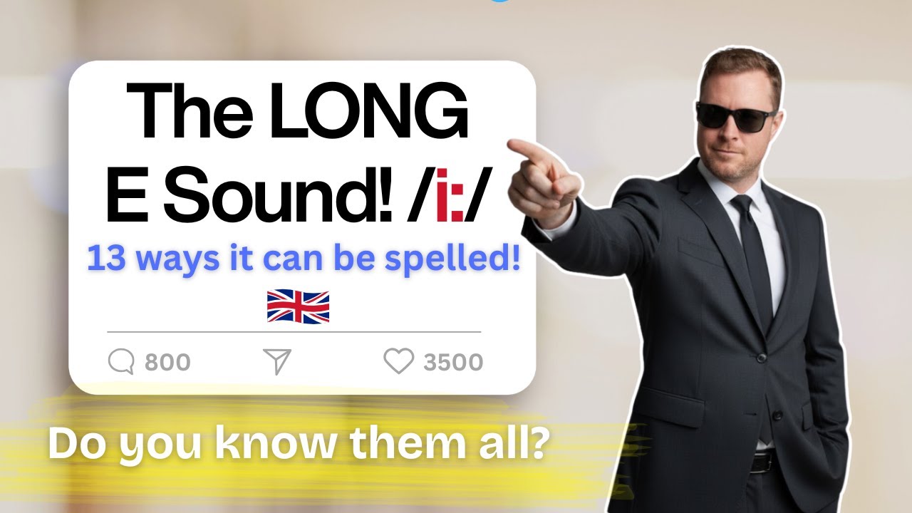 Master the /i:/ (Long E) Sound | 13 Tricky English Spellings (ee, ea, y ...