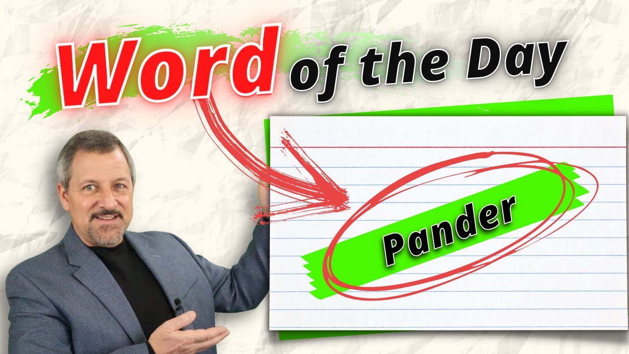 Pander 👉 How to Learn and Start Using This Word Today - YouTube