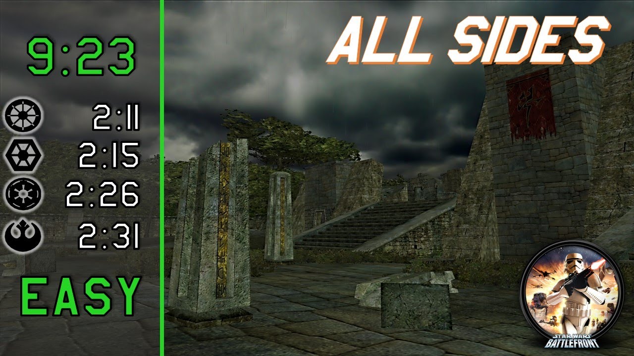 Yavin 4: Arena┇Star Wars: Battlefront┇All Sides┇Easy - YouTube