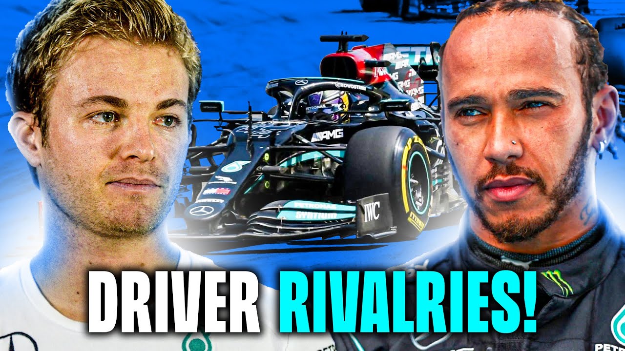 The 10 FIERCEST Rivalries in F1 History! - YouTube