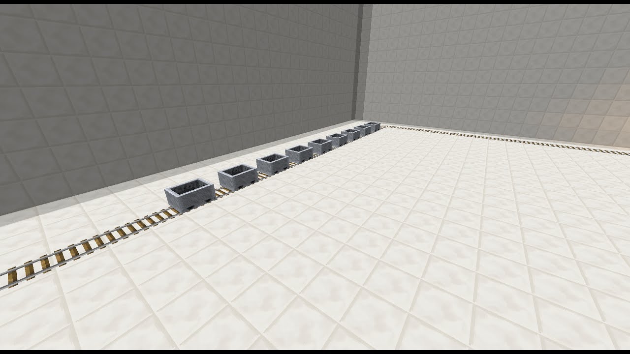 des trains complétement automatique dans minecraft sans mod no mod ...
