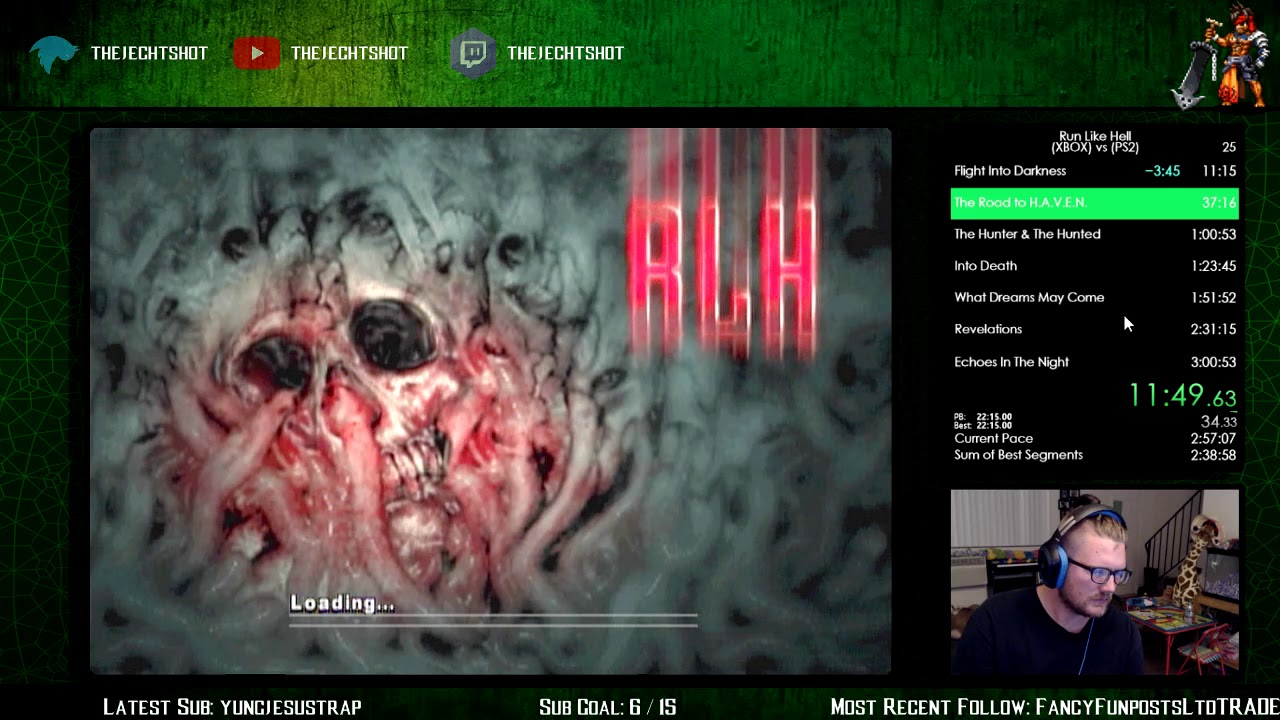 Run Like Hell (XBOX) - WORLD RECORD SPEEDRUN (2:05:17) - YouTube