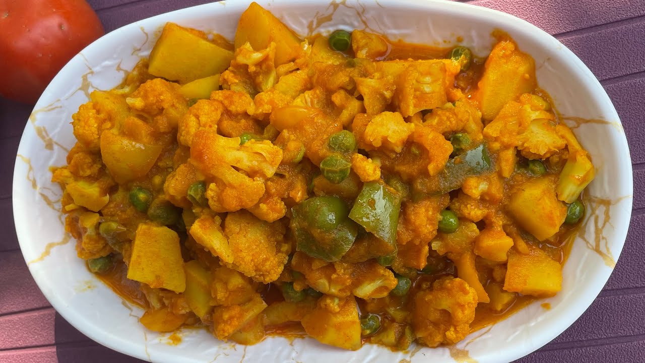 restaurant style mix veg sabji | easy mixed vegetable curry recipe ...