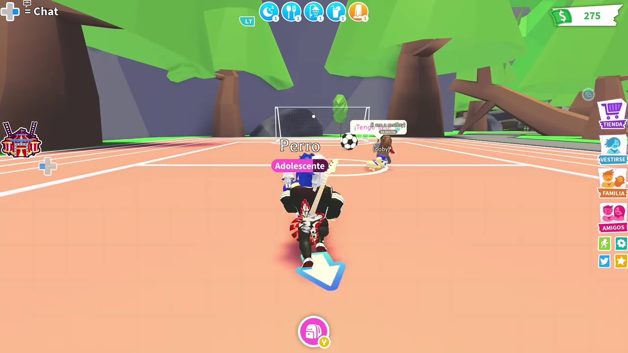 Fútbol en ADOPT ME - YouTube