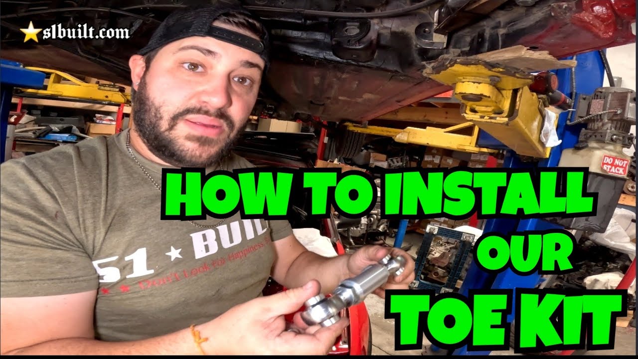HOW TO INSTALL OUR TOE KIT - YouTube