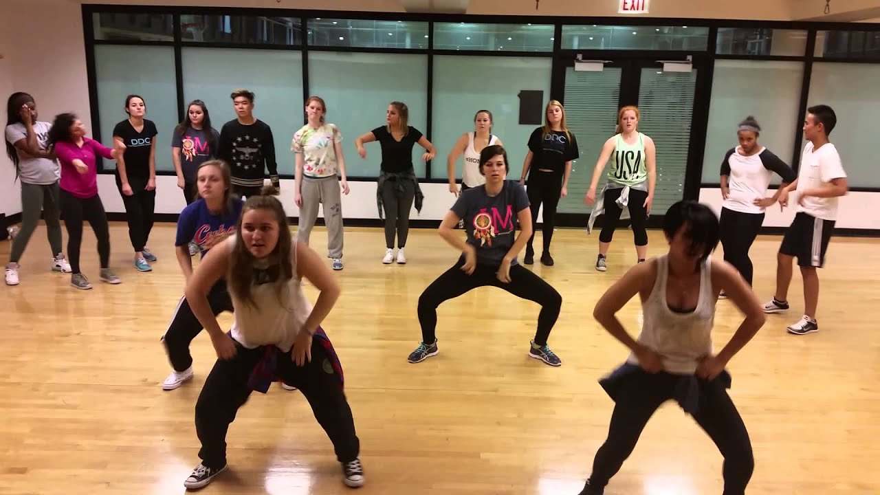 explorations in speed and sound rehearsal ddc hip hop - YouTube