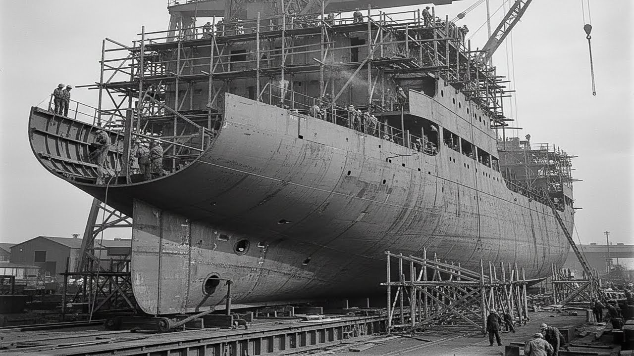 How America Built A 10,000 Ton Ship In 100 Hours - YouTube