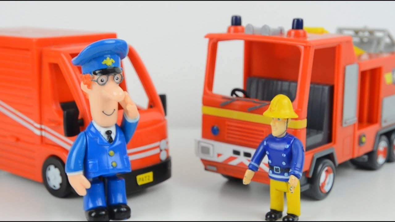 Fireman Sam Fire Engine Video peppa pig animation Feuerwehrmann Sam ...