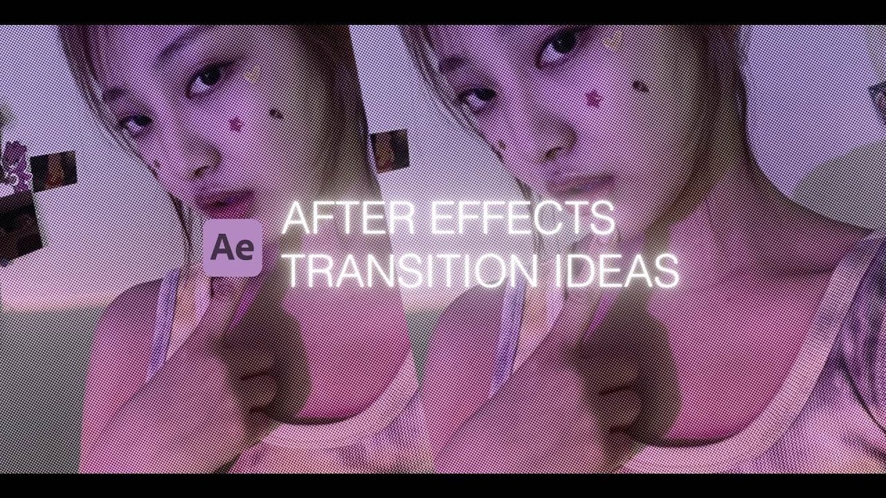 more transition ideas : ̗̀ after effects - YouTube