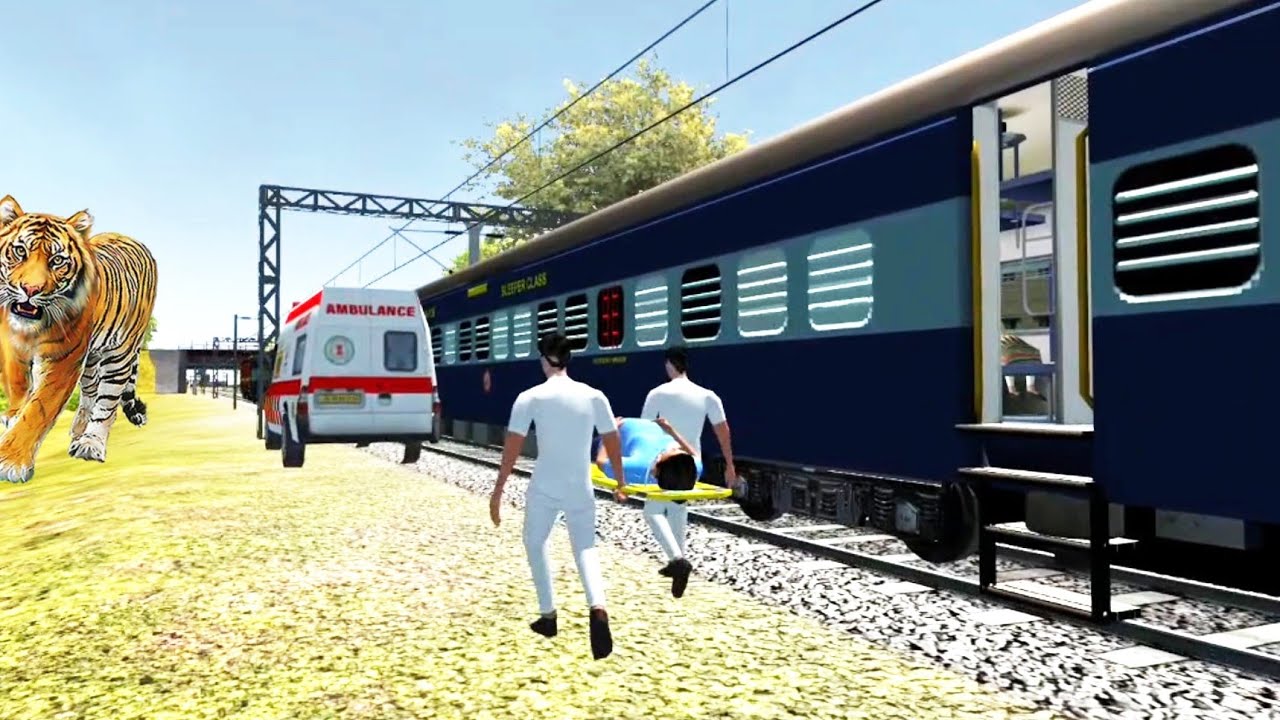 Indian Train Driving Simulator Game - Modern Indian Train Game On ...