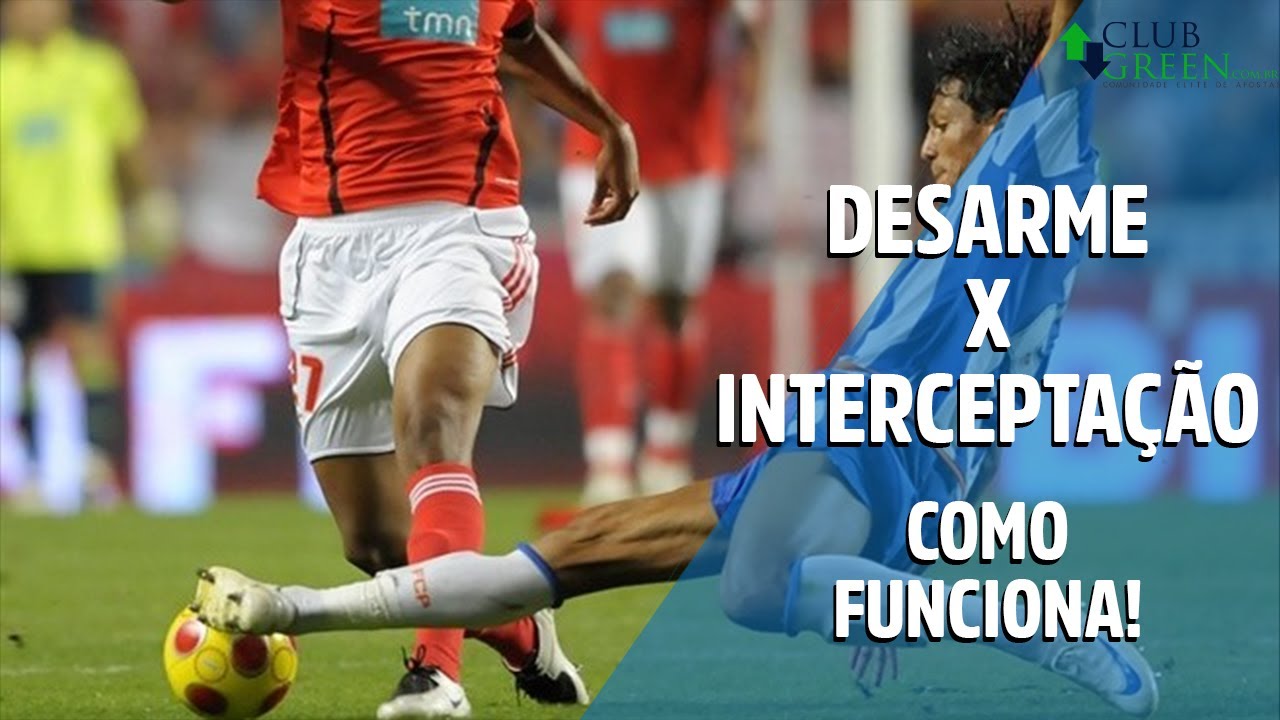 DESARME E INTERCEPTAÇÃO DE BOLA: A ARTE DA DEFESA NO FUTEBOL! - YouTube
