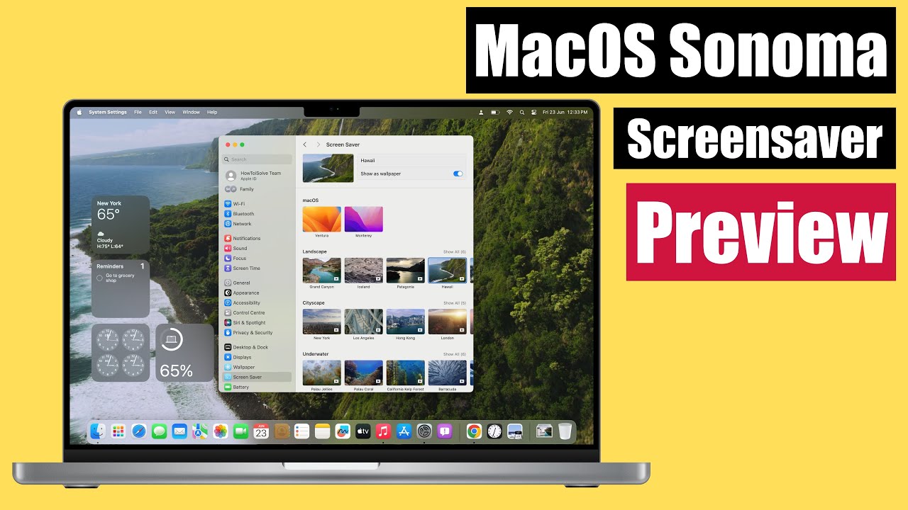 22 macOS Screensavers Preview [Desktop Wallpapers] - YouTube