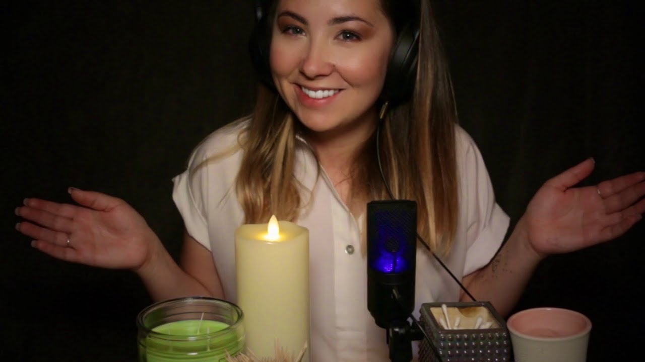 ASMR Candle Tapping - Tingle Sounds 🕯 - YouTube