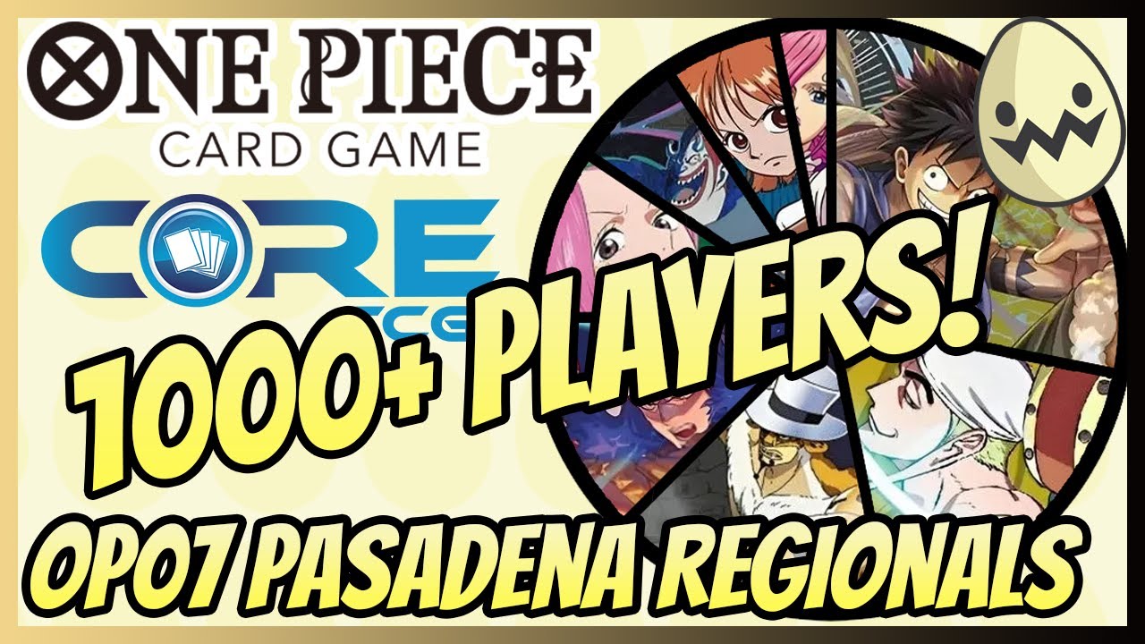 One Piece Card Game: @CoreTCG-YTOP07 Pasadena Regionals! Top 32 Deck ...