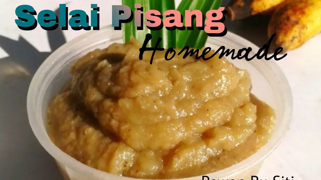 olahan pisang kematangan#selai pisang home made - YouTube