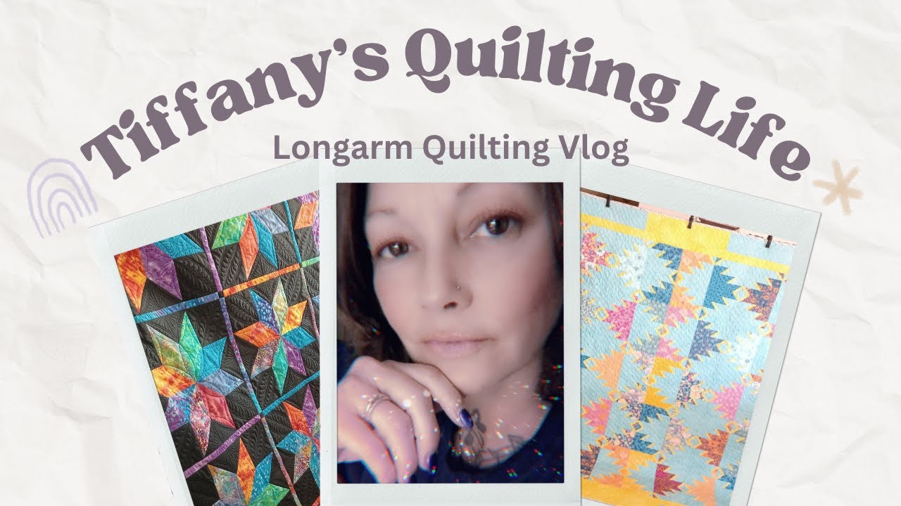 Longarm Quilting 4/1/23 Vlog 5 - YouTube