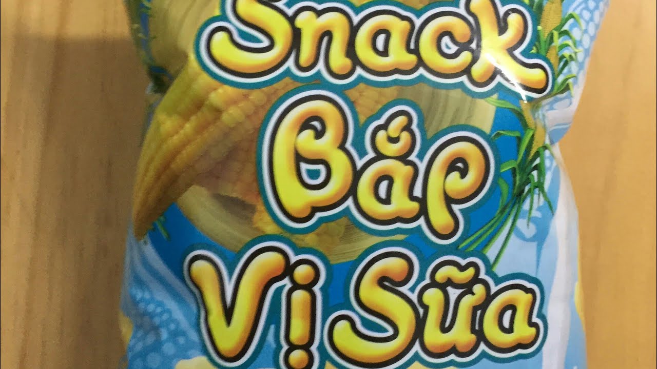 Snack bắp vị sữa - YouTube