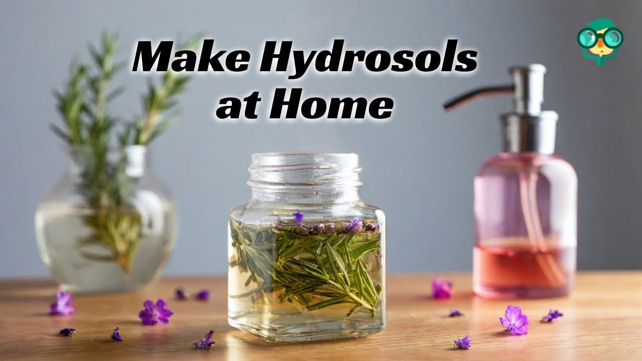 How to Make Hydrosols At Home || How to Make Floral Waters || DIY ...
