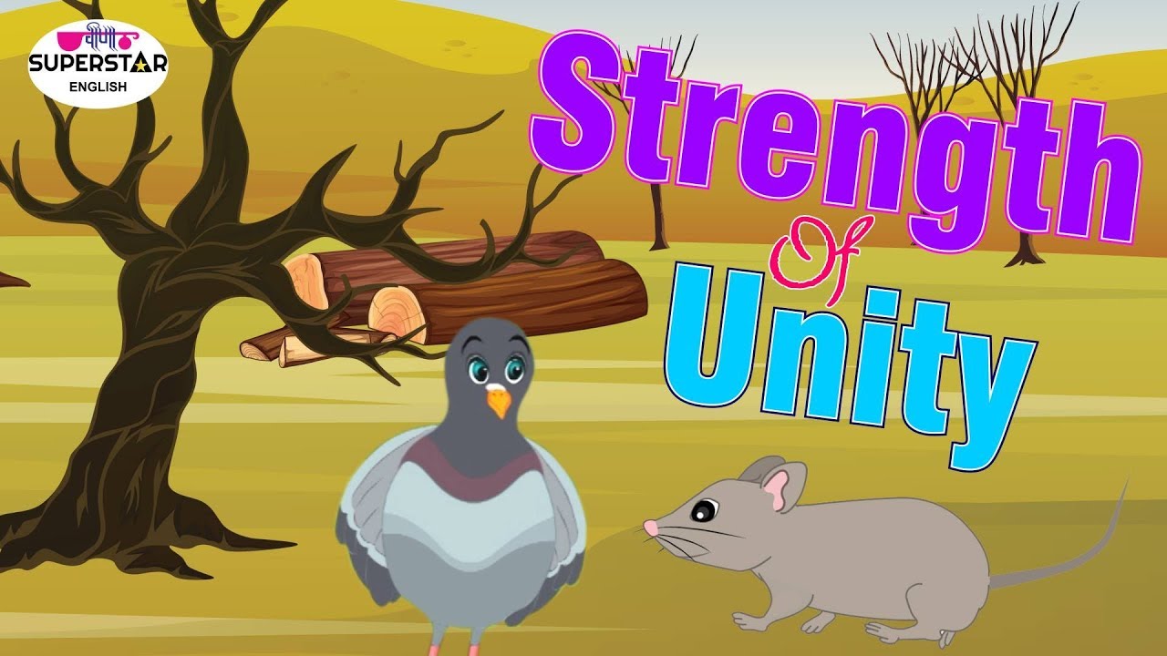 Moral Story For Kids In English | Strength Of Unity | English Story for ...
